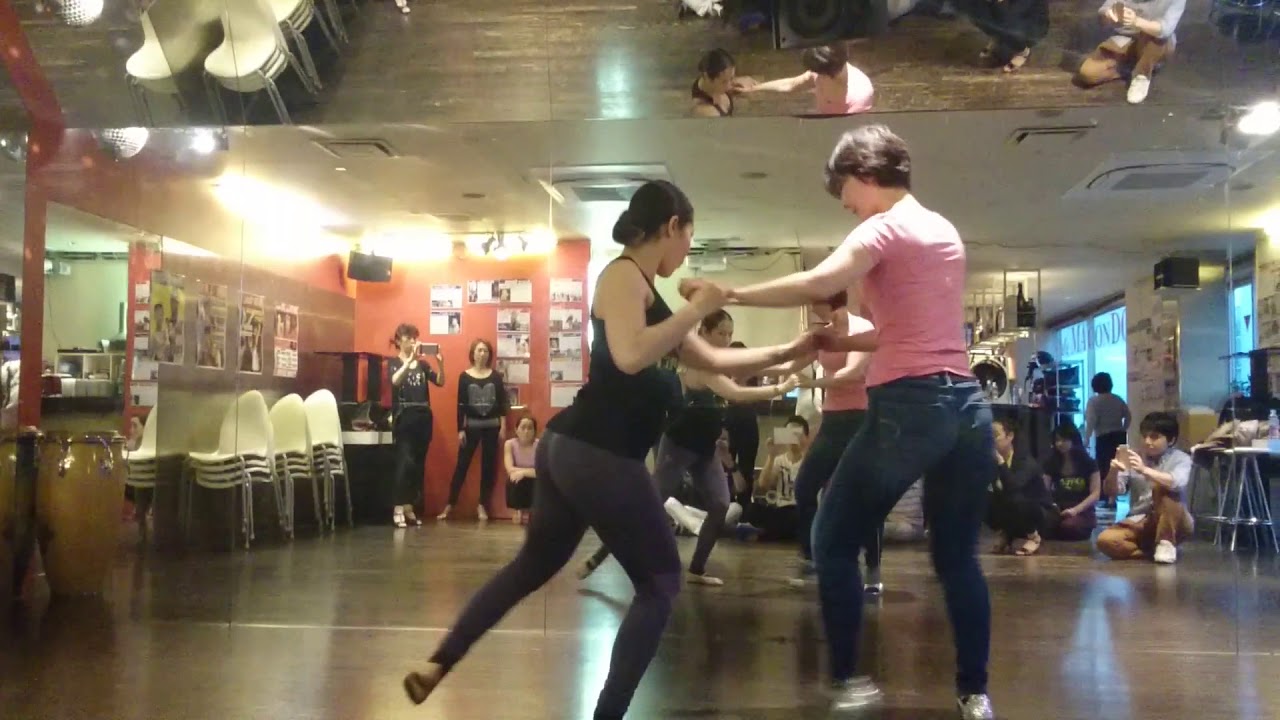 Alien Ramirez, Salsa on1 Basics for beginner, Macondo Nagoya Japan ...