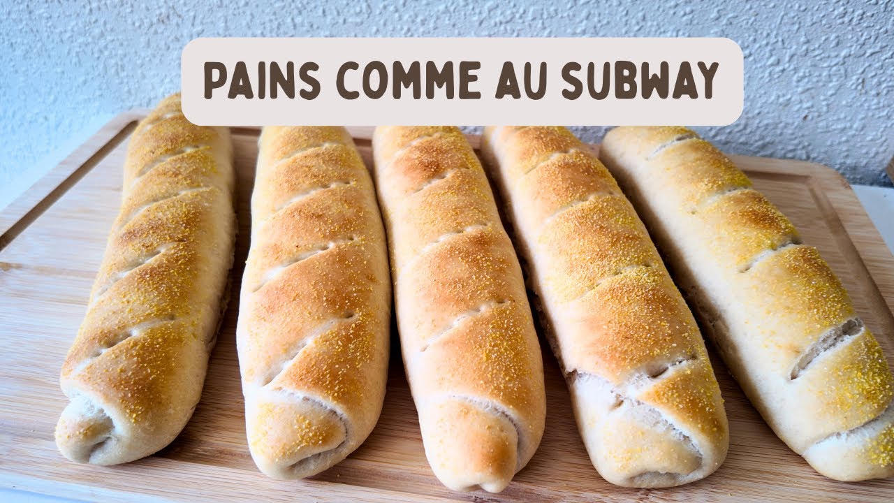 Recette de pain à sandwich maison (style Subway) – Trop moelleux ...