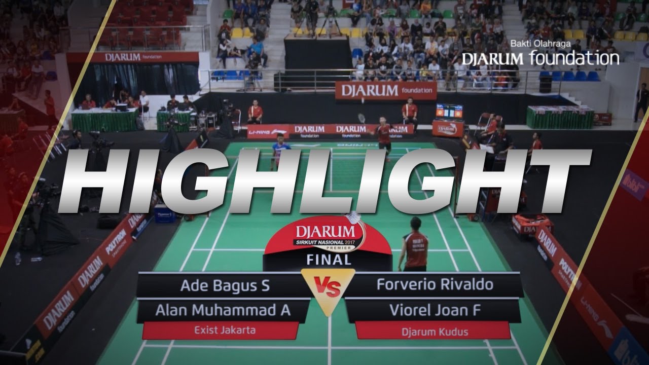 Ade Bagus S/Alan Muhammad A (Exist Jakarta) VS Forverio Rivaldo/Viorel ...