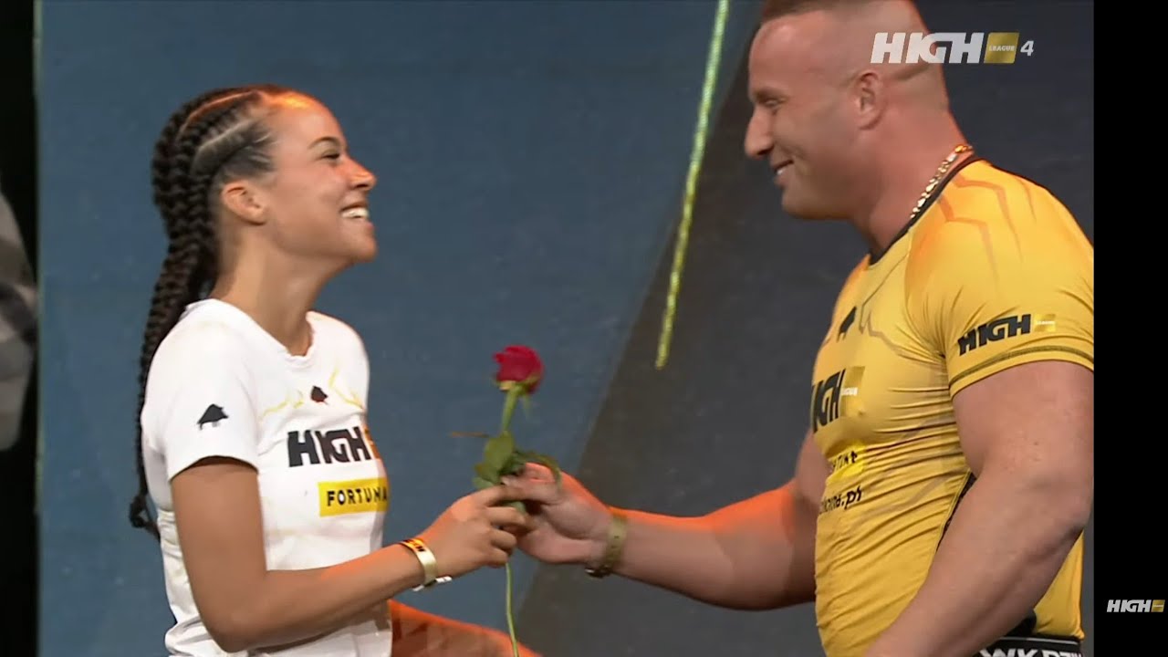 high league 4. lexy chaplin dostaję róże od Denis bad boy Załęcki ...