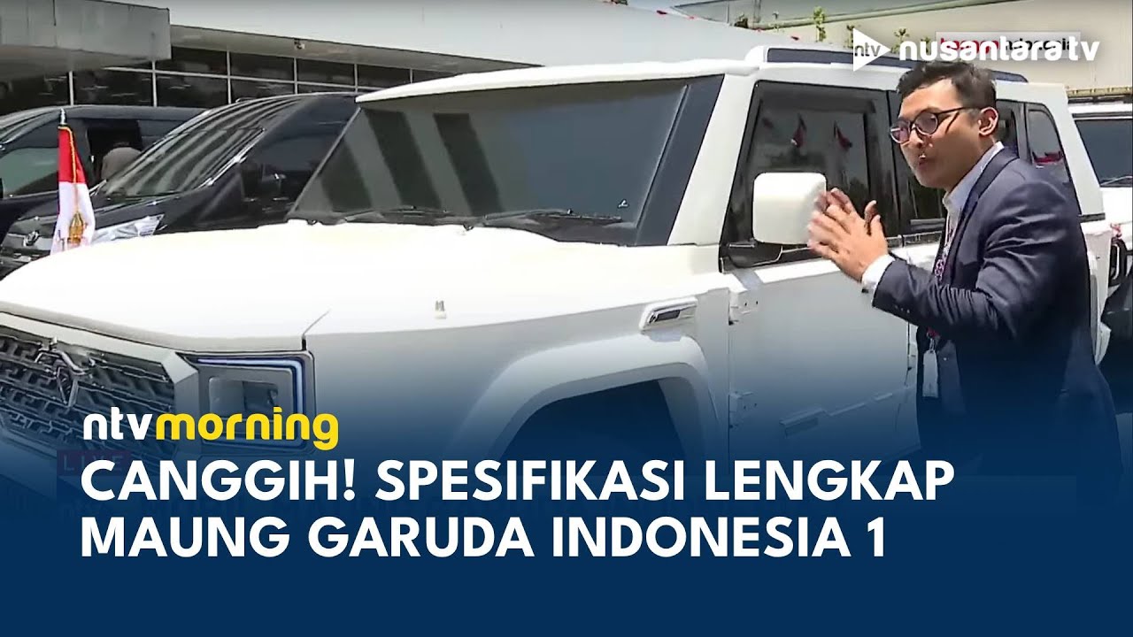 Jadi Sorotan, Intip Mobil Dinas Prabowo Maung Garuda Indonesia 1 | NTV ...
