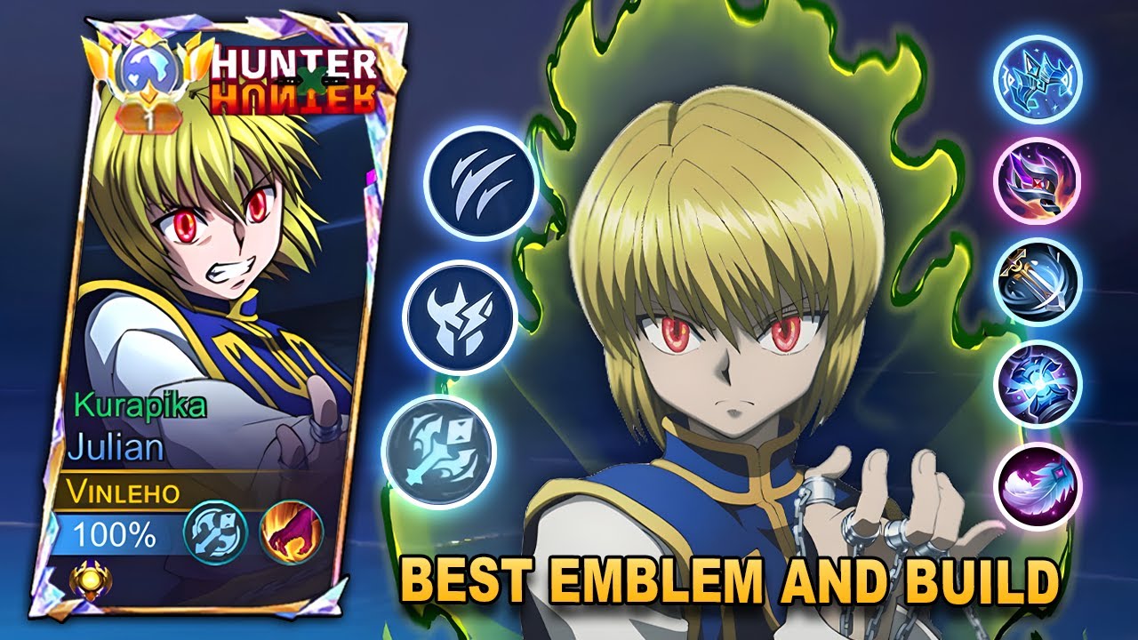 TOP 1 GLOBAL JULIAN BEST EMBLEM AND BUILD 2025 🔥 | MLBB - YouTube