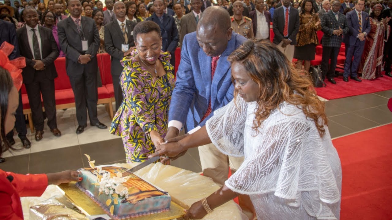 HOW ROMANTIC!! First Lady Rachel Ruto in tears as she is surprised with ...