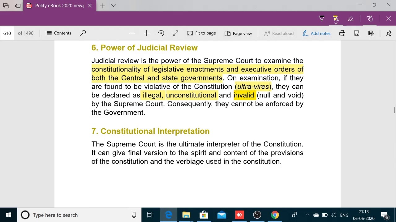 Supreme Court- Lecture 3 continued - YouTube