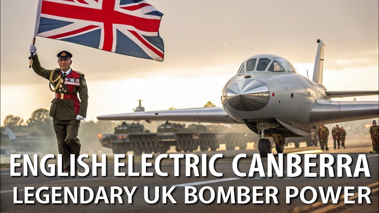 Finally Unveiled: The Legendary English Electric Canberra Jet Bomber ️🔥 ...