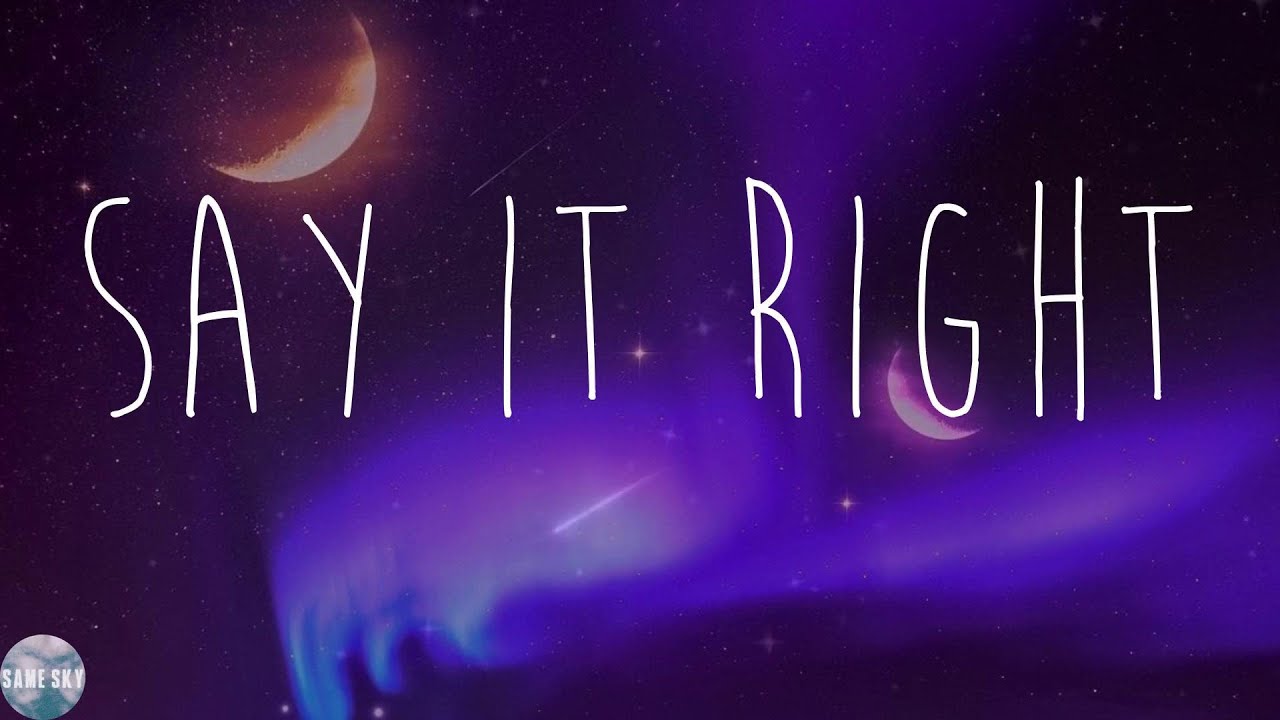 Nelly Furtado - Say It Right (Lyrics) - YouTube