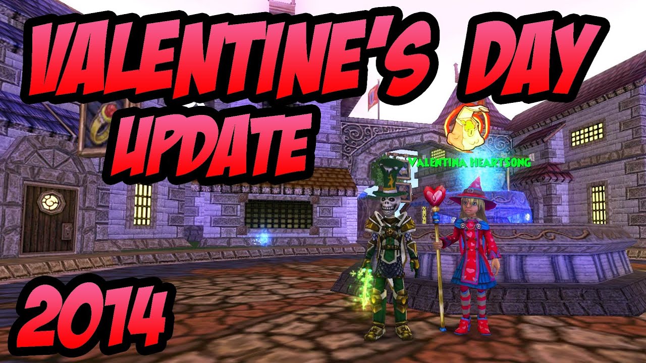 Wizard101: Valentine's Day Update 2014 - YouTube