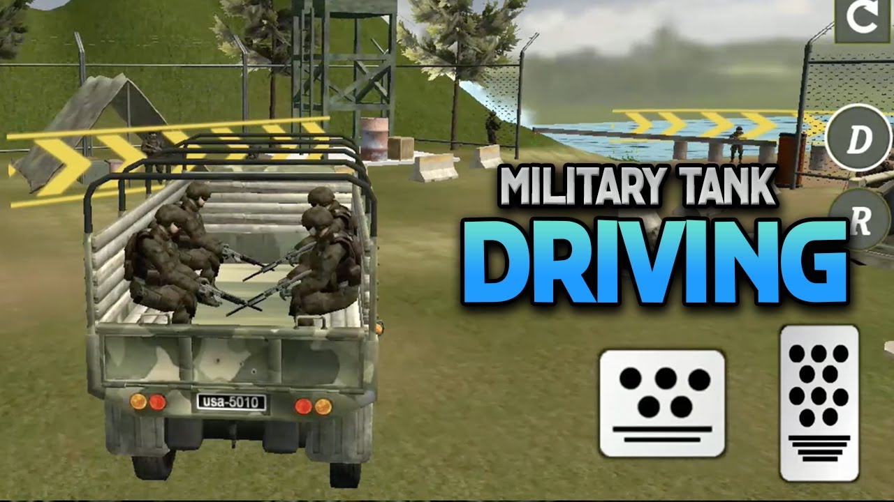 Heavy Army Car Transporter || Military Tank Driving simulator Android ...