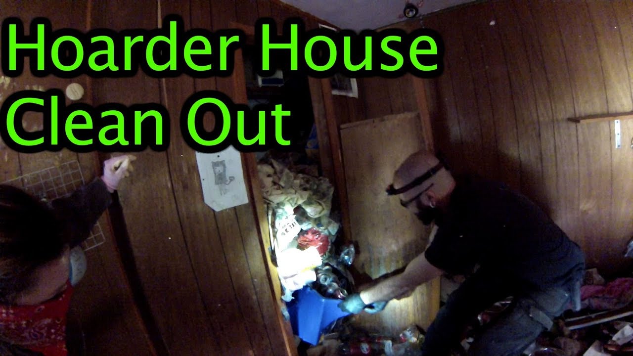 Hoarder house clean-out. Removing 3 generations of STUFF. - YouTube