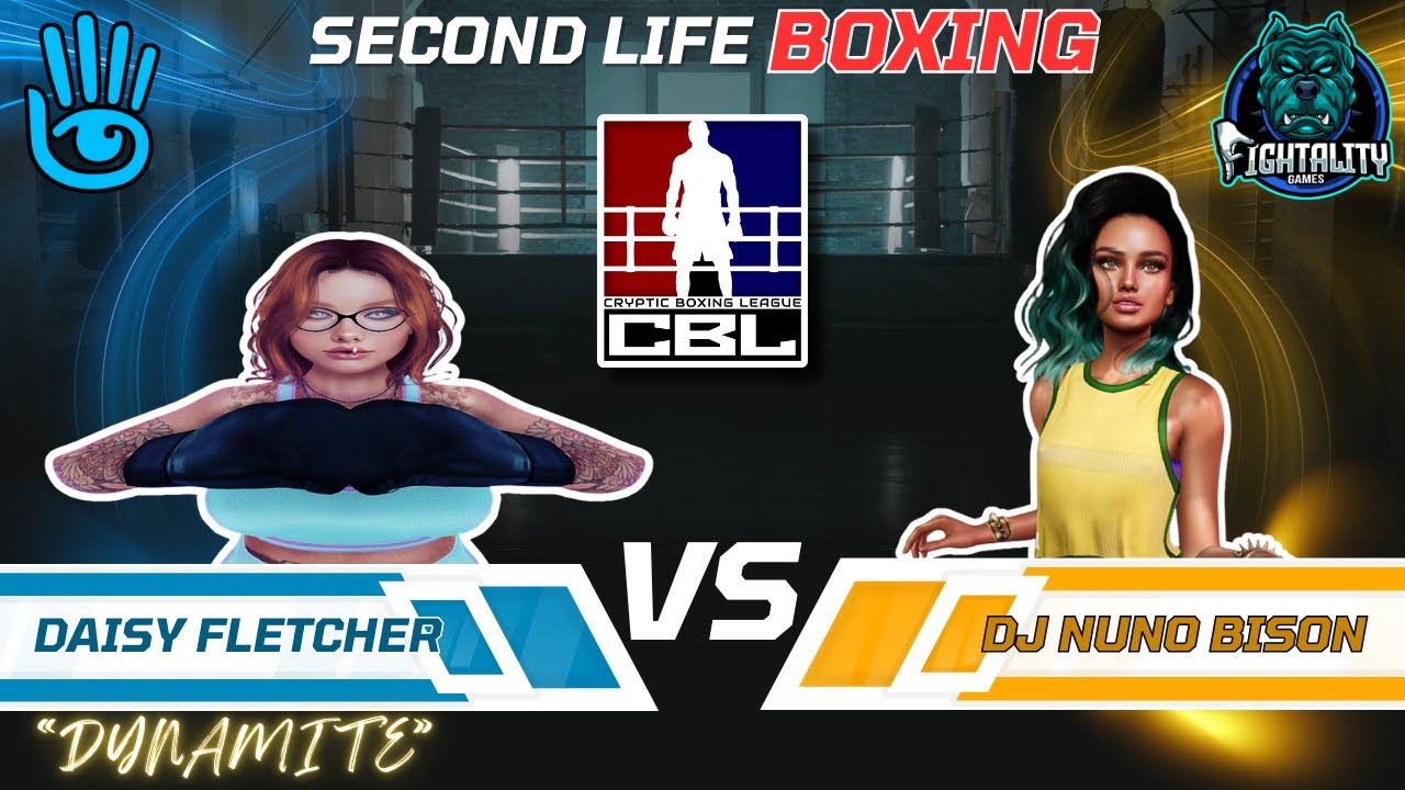 Daisy vs Nuno Full Fight | Second Life Boxing | Cryptic (CBL ...