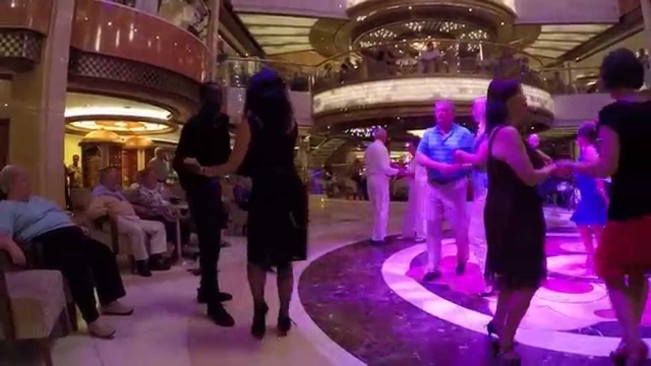 Dancing at Sea - Royal Princess - YouTube