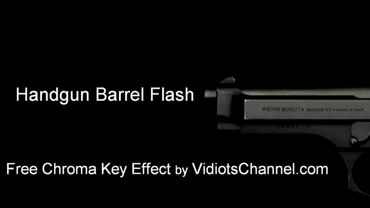 Gun Barrel Flash w/ Glow, Smoke & Sound - YouTube