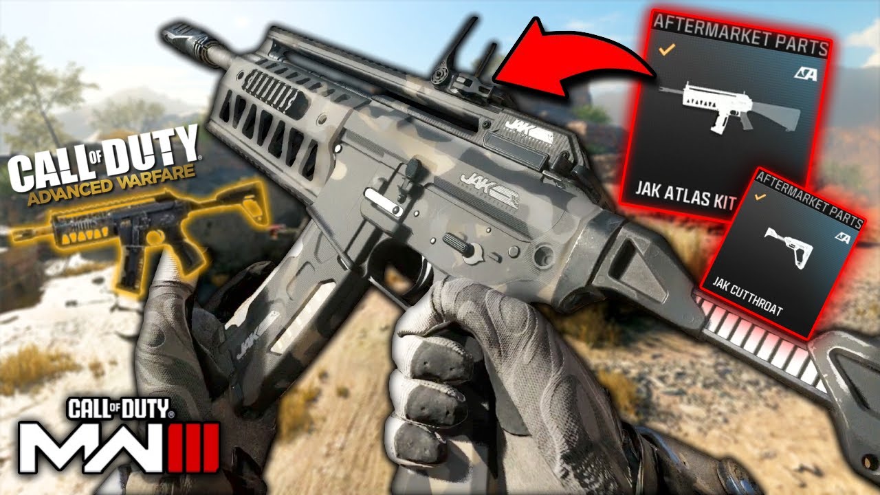 TRUE AMR9 Form Reveal - Advanced Warfare AMR9 JAK Atlas Kit - Modern ...