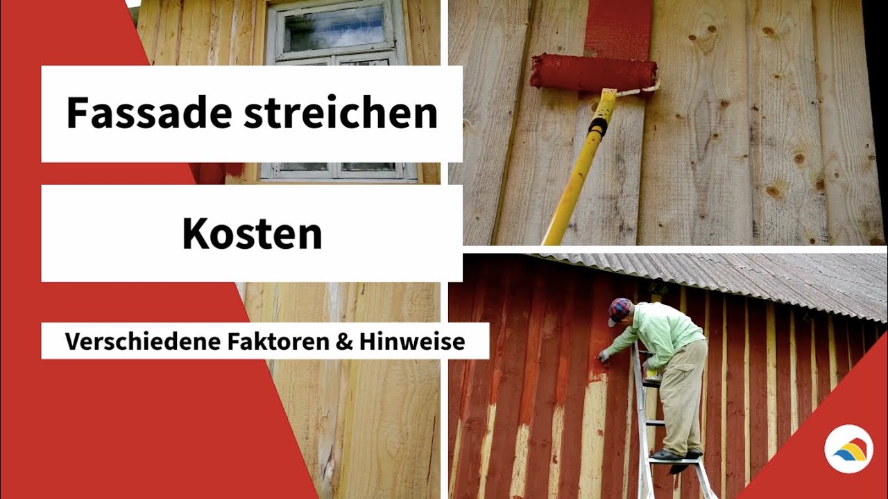 Kosten Fassade Streichen Pro M2
