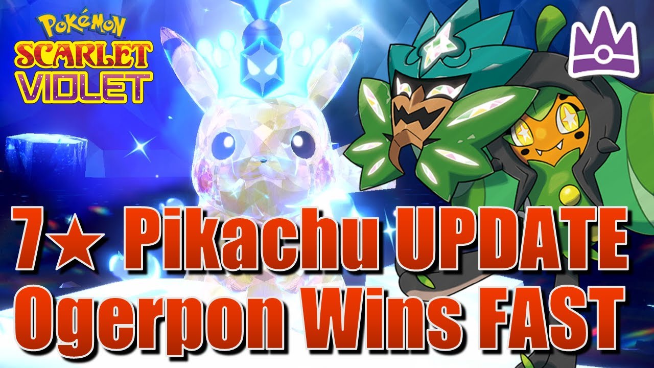 UPDATE! The FASTEST Pokemon Build to SOLO 7 Star PIKACHU Tera Raid in ...