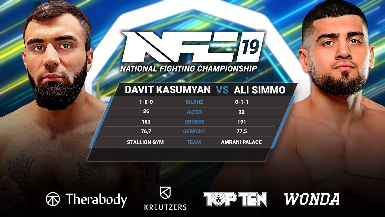 Davit Kasumyan vs. Ali Simmo NFC 19 - YouTube