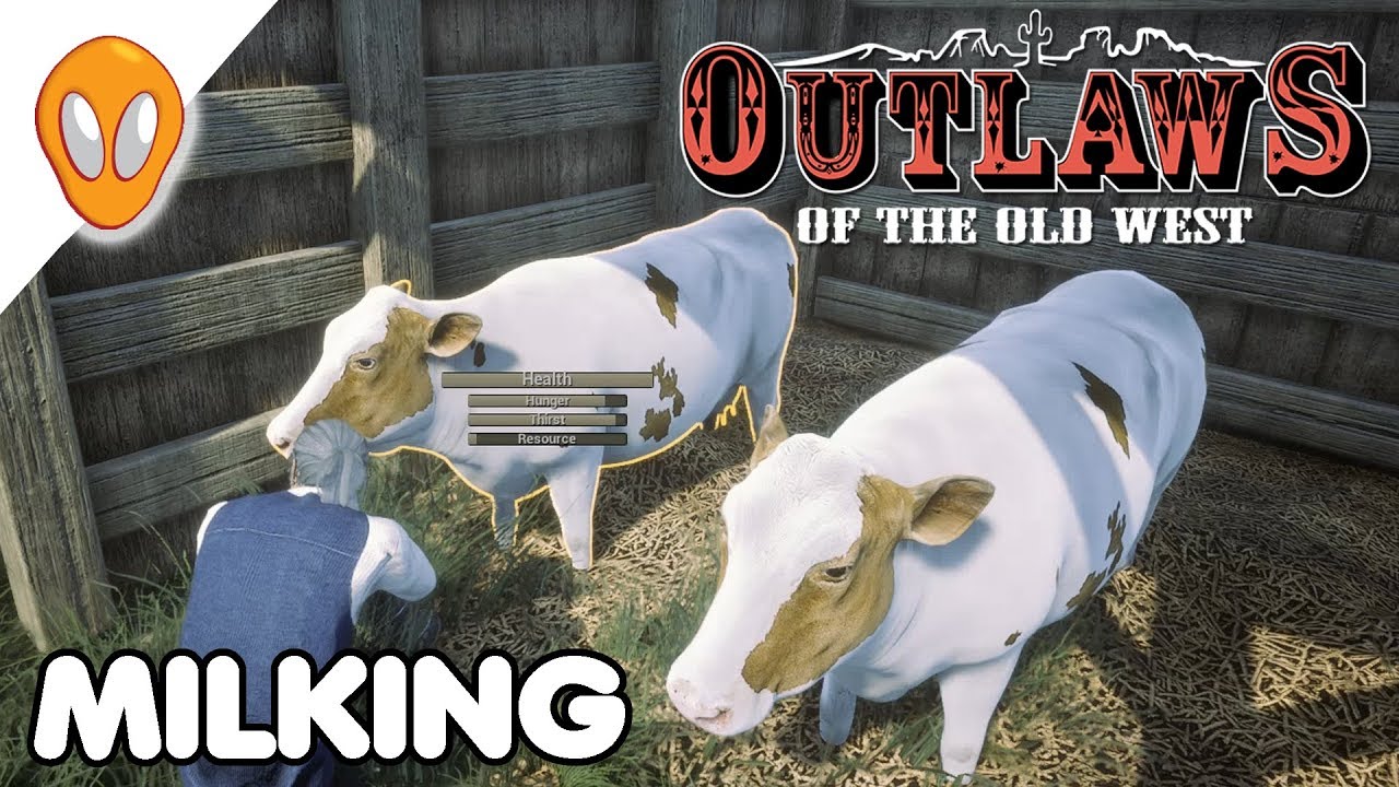 Milking The Cows | Outlaws of the Wild West Ep 25 - YouTube