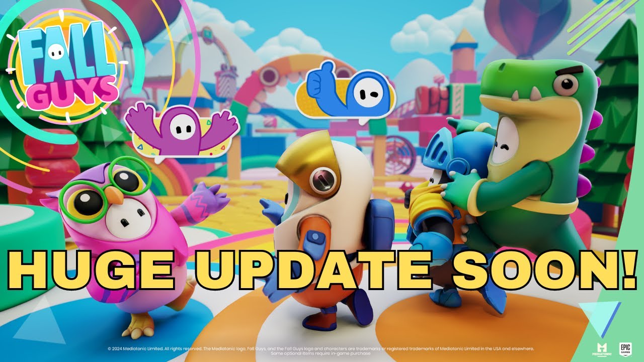 Fall Guys *HUGE UPDATE* Soon! Customs with viewers! - YouTube