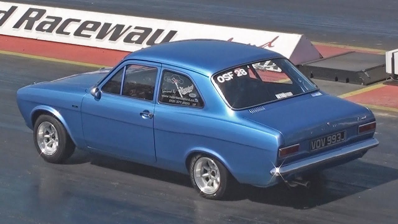 Ford Escort Mk1 runs 13.45 at 99 mph - YouTube