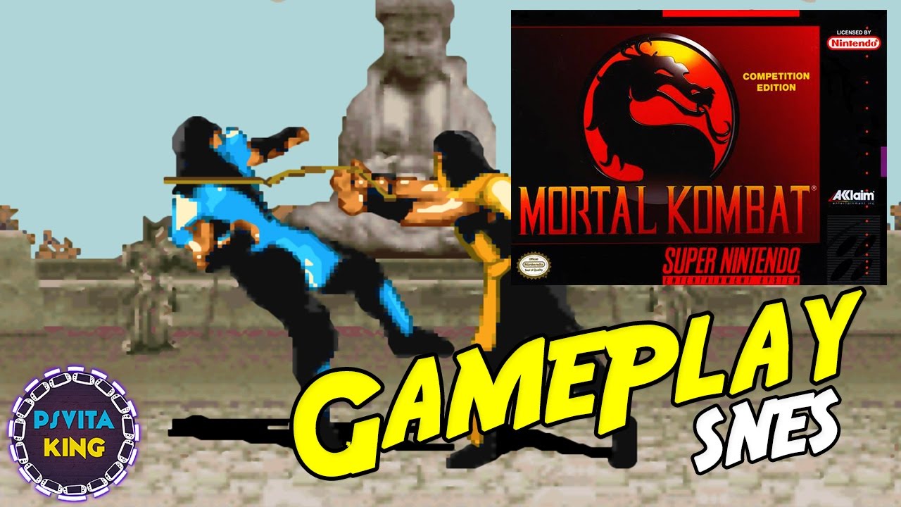 Mortal Kombat Snes9X/SNES GamePlay + Walkthrough [4K] - YouTube