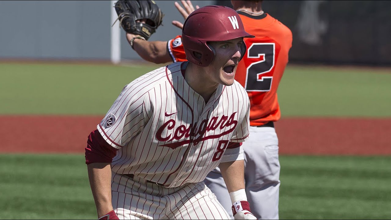 Highlights: Washington State baseball seals series win over Oregon ...