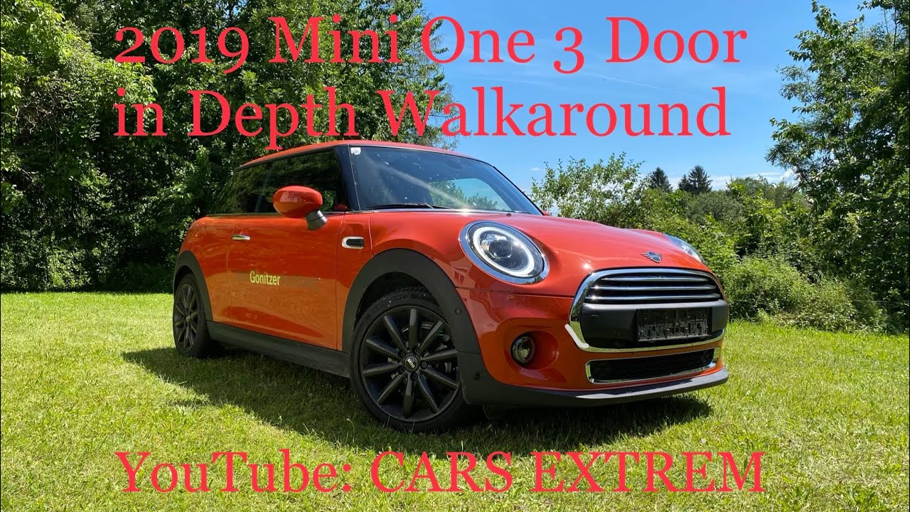2019 Mini One 3 Door 6 Speed Manual in Depth Walkaround | Exhaust Sound ...