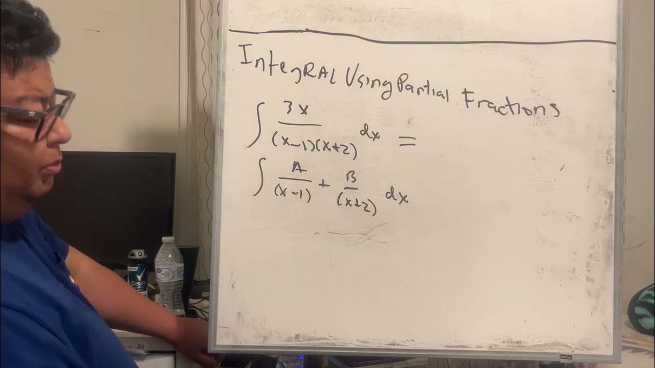 Calculus - How to solve an integral using Partial Fraction Decomposition? - YouTube