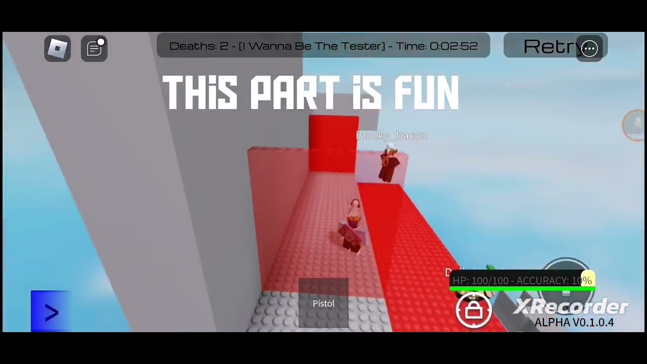 I wanna be the tester world 1 (FULL WALKTHROUGH) #roblox #troll #idk # ...