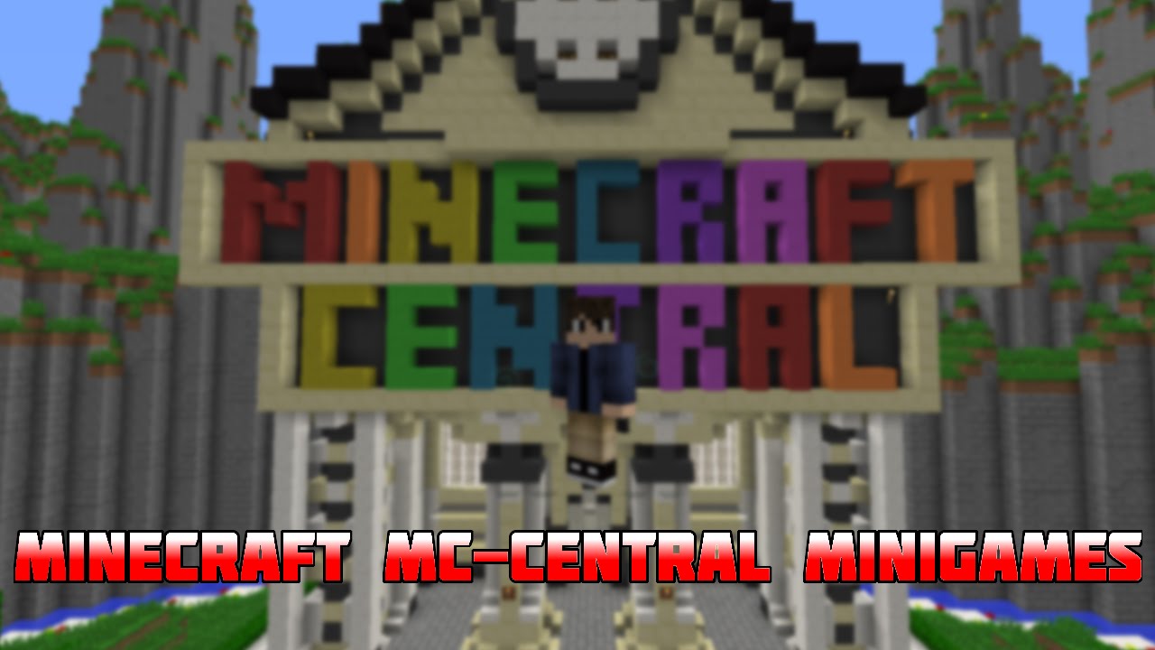 Minecraft Mc-Central MiniGames! - YouTube
