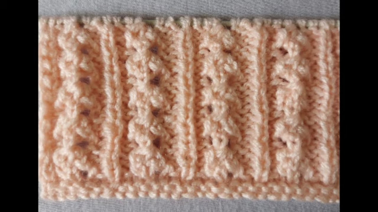 Beautiful knitting pattern for ladies - knit with me 🧶🧶🧶 - YouTube