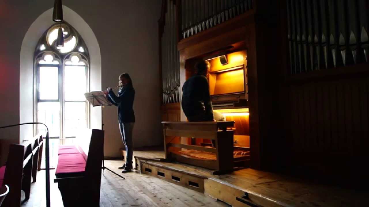 reflections with organ - YouTube