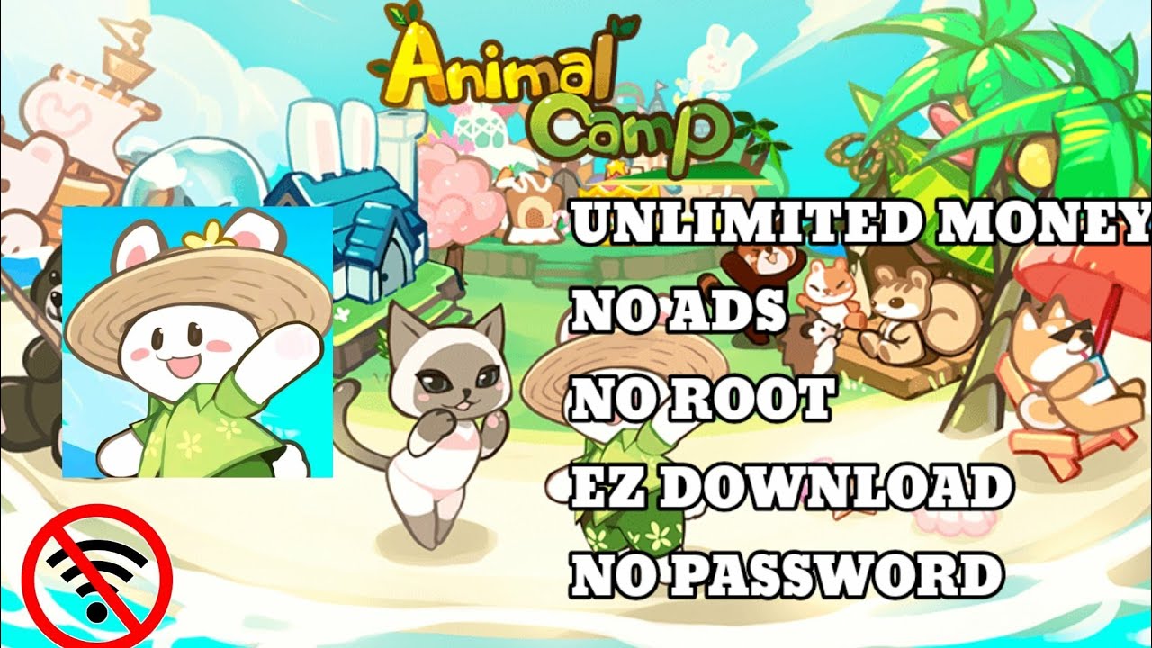 Download Animal Camp: Healing Resort v1.12 MOD APK (Unlimited Acorn ...