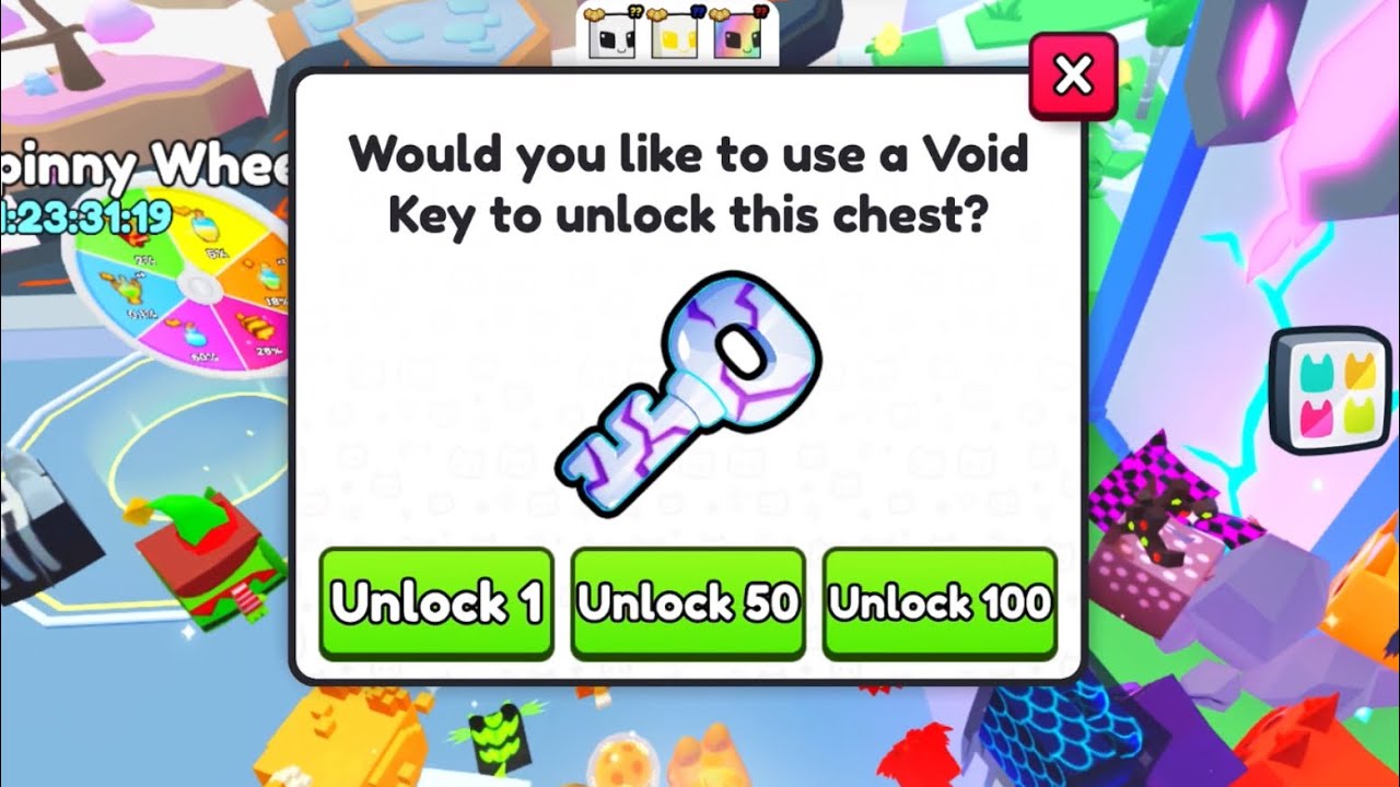 Opening 100 Void Chests in Pet Simulator 99 - YouTube