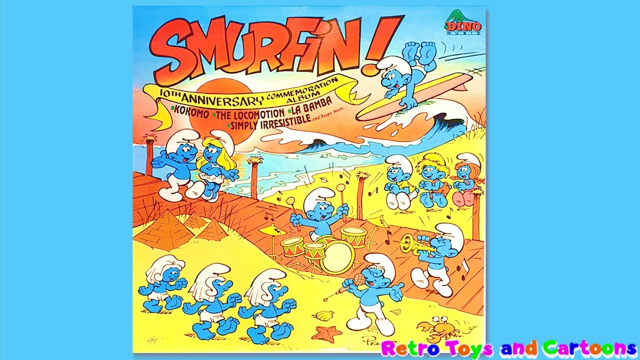 The Smurfs Smurfin! 10th Anniversary Commemoration Album Commercial ...