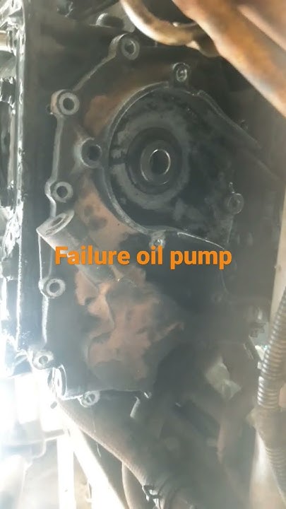 oil pump failure - YouTube