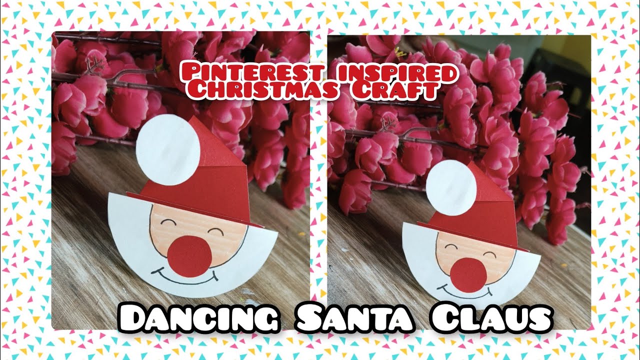 Cutest Dancing Santa Claus Craft.. #viral #trending #youtube #yt # ...