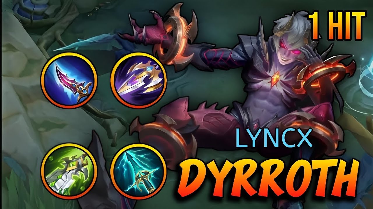 DYRROTH BEST 1 HIT BUILD!! 🤯 100% BROKEN | Mobile Legends - YouTube