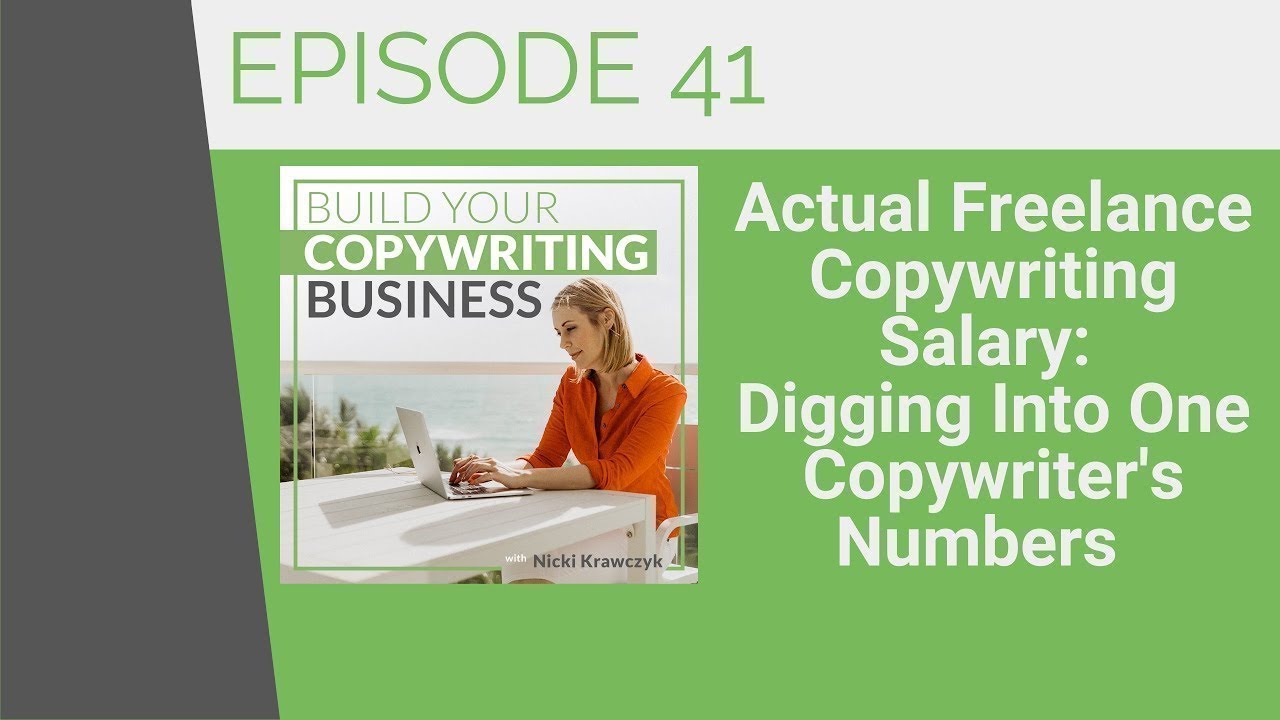 Actual Freelance Copywriting Salary: 1 Copywriter's Numbers - YouTube