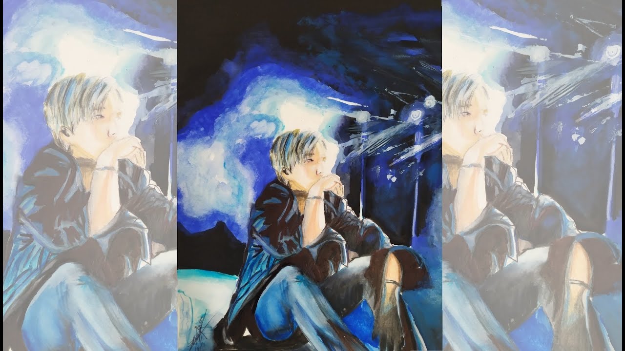 Yesung Altar Boyz Drawing - YouTube