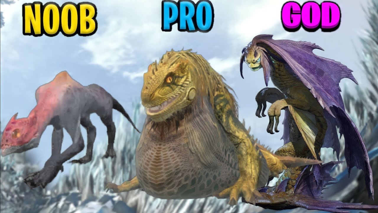 MONSTER HUNTER NOW NOOB VS PRO VS GOD - YouTube
