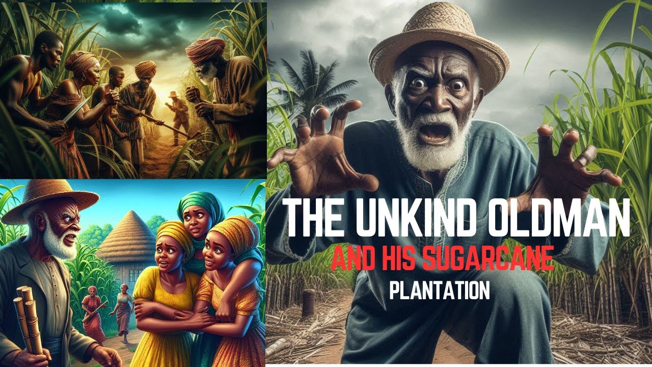 The Unkind Old Man and His Sugarcane Plantation. #africanfolktales # ...