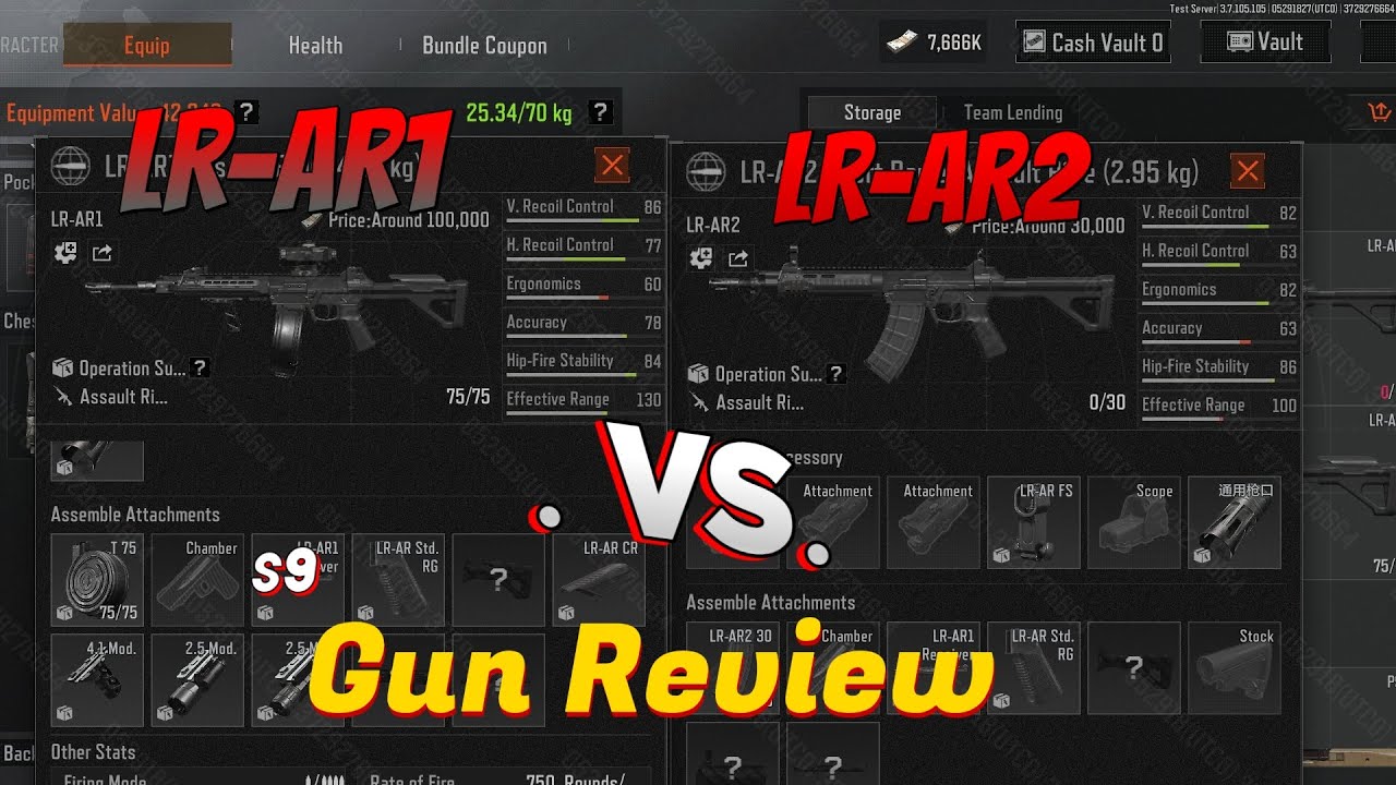 New Weapons Showdown: LR-AR1 vs LR-AR2 in Arena Breakout - YouTube