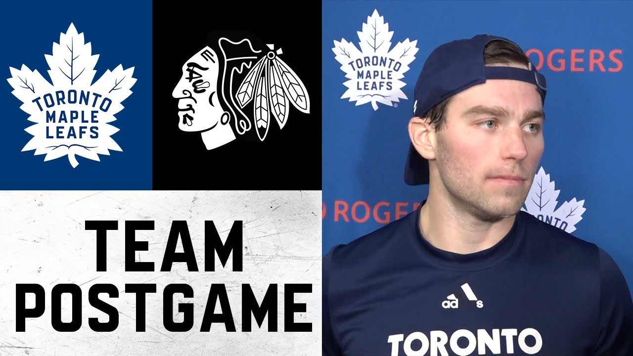 Maple Leafs Media Availability | Postgame at Chicago | November 24 ...