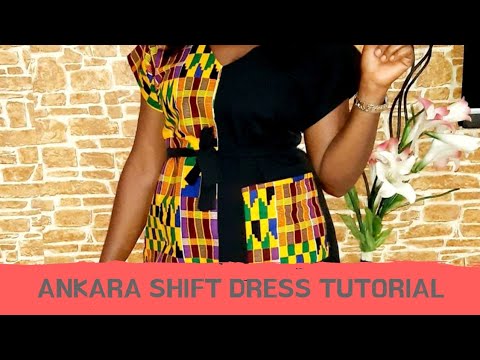 How to make a Shift dress| simple dress tutorial#cutting and stitching# ...