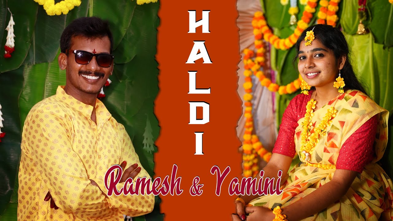 Ramesh + Yamini Haldi Ceremony || GMS photography - YouTube