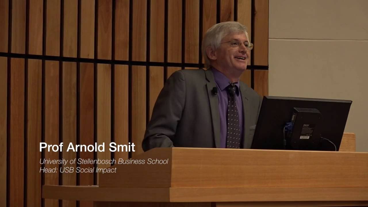 ETHICS CONVERSATION WITH PROF ARNOLD SMIT AND DR SCHALK ENGELBRECHT ...