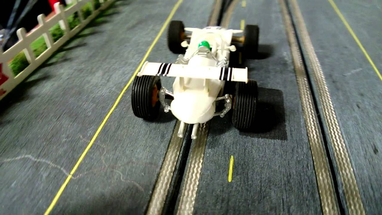 1/32 Wooden Routed Slot Car Track - 1960's theme - Scalextric C5 Europa ...