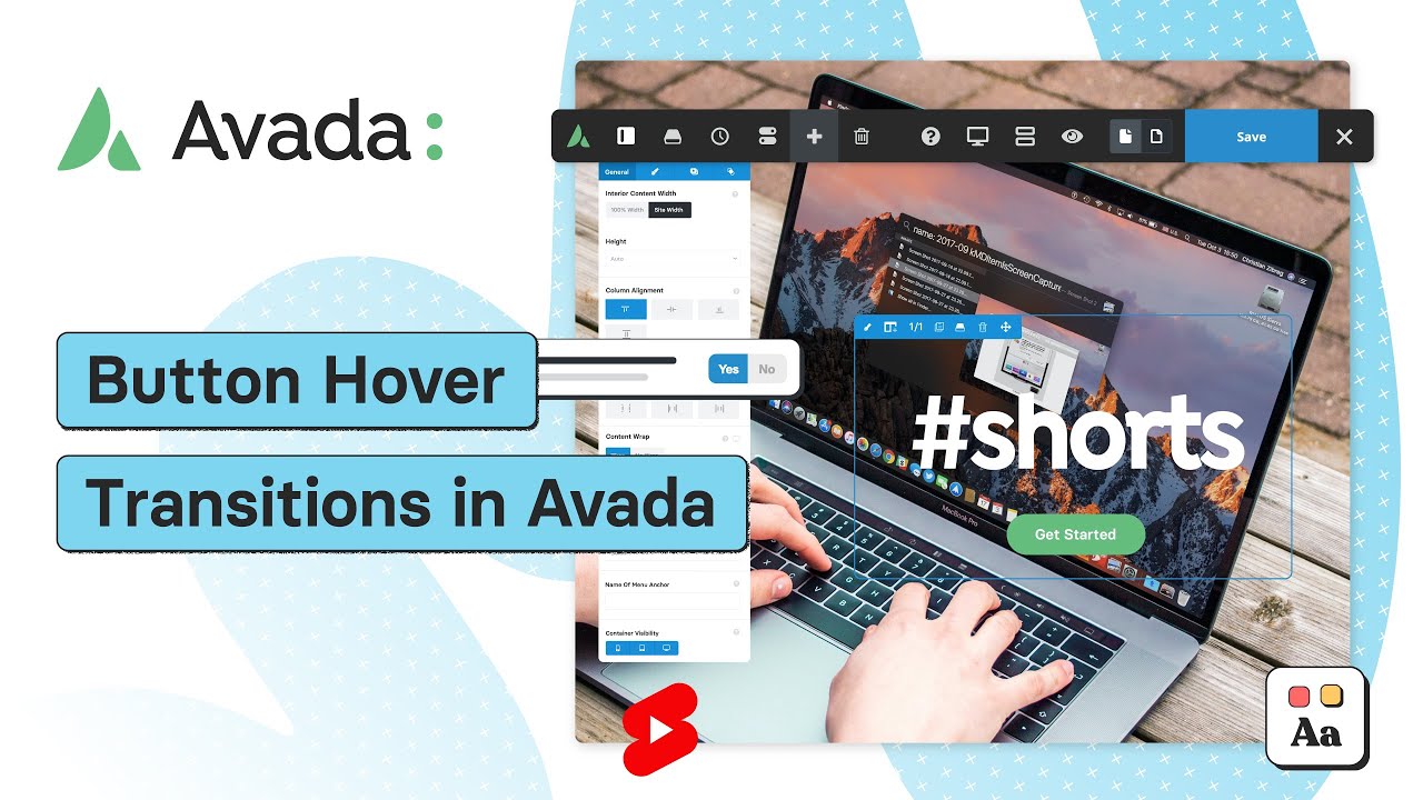 Button Hover Transitions In Avada Youtube