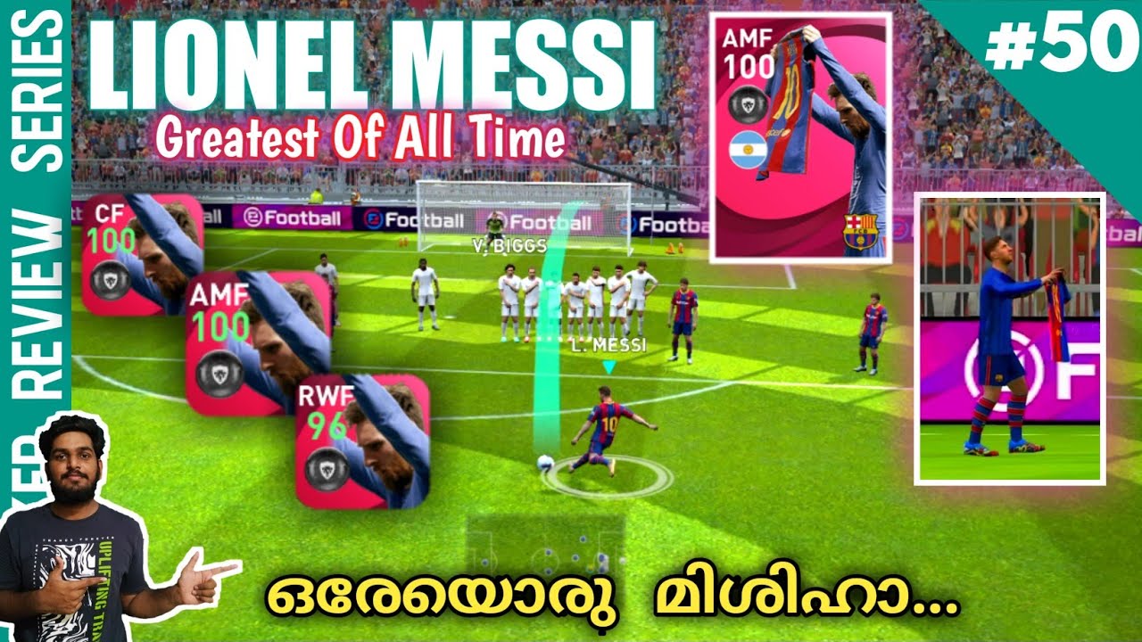 How Good Is New 100 Rated Iconic L.MESSI In PES 2021 | Honest & Full ...