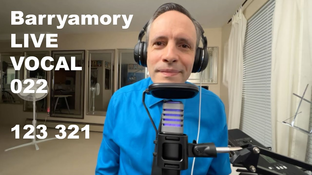 Barryamory — 123 321 — (Official LIVE VOCAL Recording) - YouTube